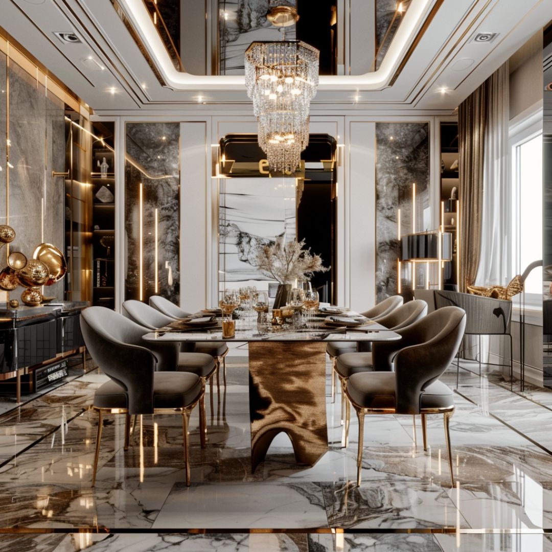 16 Glam Interior Design Ideas: Transform Your Home with Luxurious ...