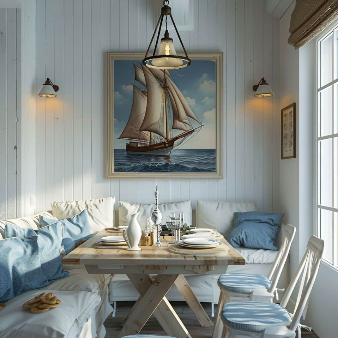 12 Nautical Interior Design Ideas: Transform Your Space with Coastal ...