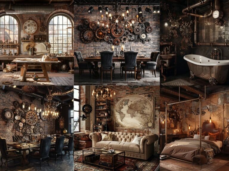 14 Steampunk Interior Design Ideas: Achieve Victorian Elegance with ...