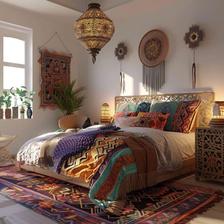 24 Bohemian Interior Design Ideas: Embrace Eclectic Style and Vibrant ...