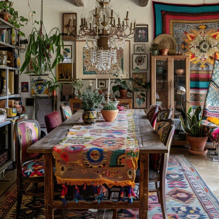 24 Bohemian Interior Design Ideas: Embrace Eclectic Style and Vibrant ...