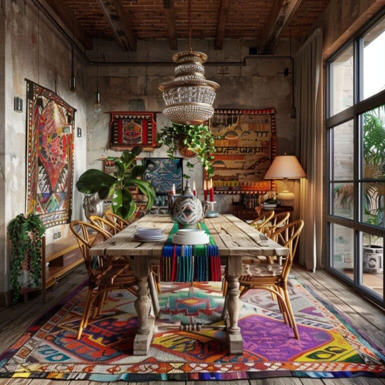 24 Bohemian Interior Design Ideas: Embrace Eclectic Style and Vibrant ...