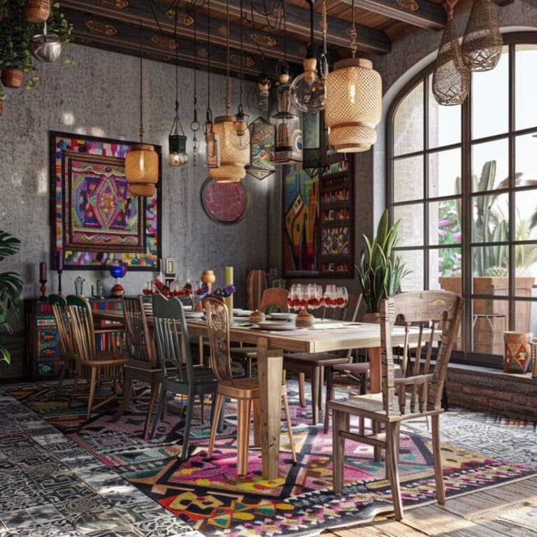 24 Bohemian Interior Design Ideas: Embrace Eclectic Style and Vibrant ...