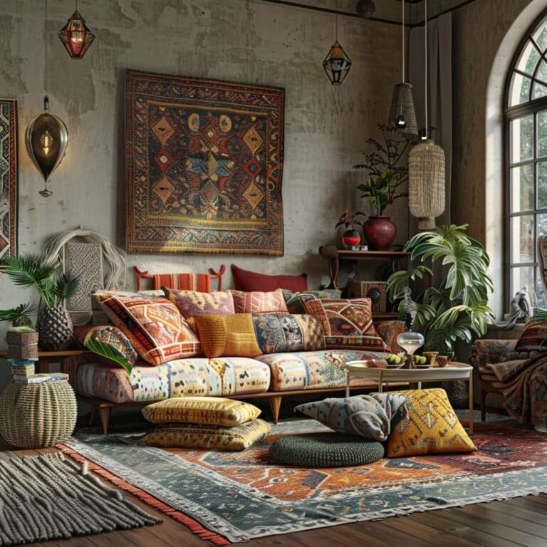 24 Bohemian Interior Design Ideas: Embrace Eclectic Style and Vibrant Home Decor | Florgeous