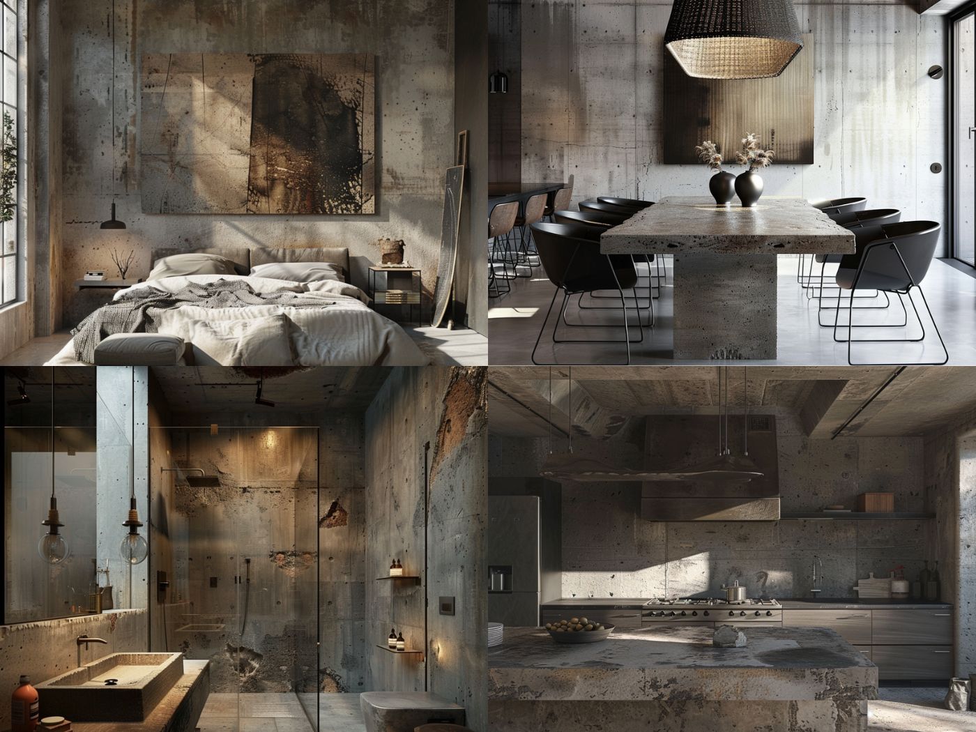 14 Brutalist Interior Design Ideas: Transform Your Home with Raw ...
