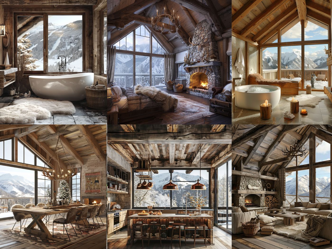 14 Chalet Interior Design Ideas: Blending Rustic Charm and Modern ...