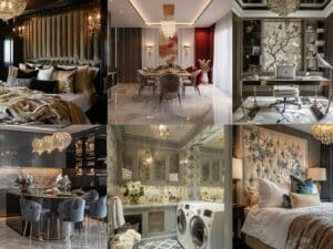 16 Glam Interior Design Ideas: Transform Your Home with Luxurious ...