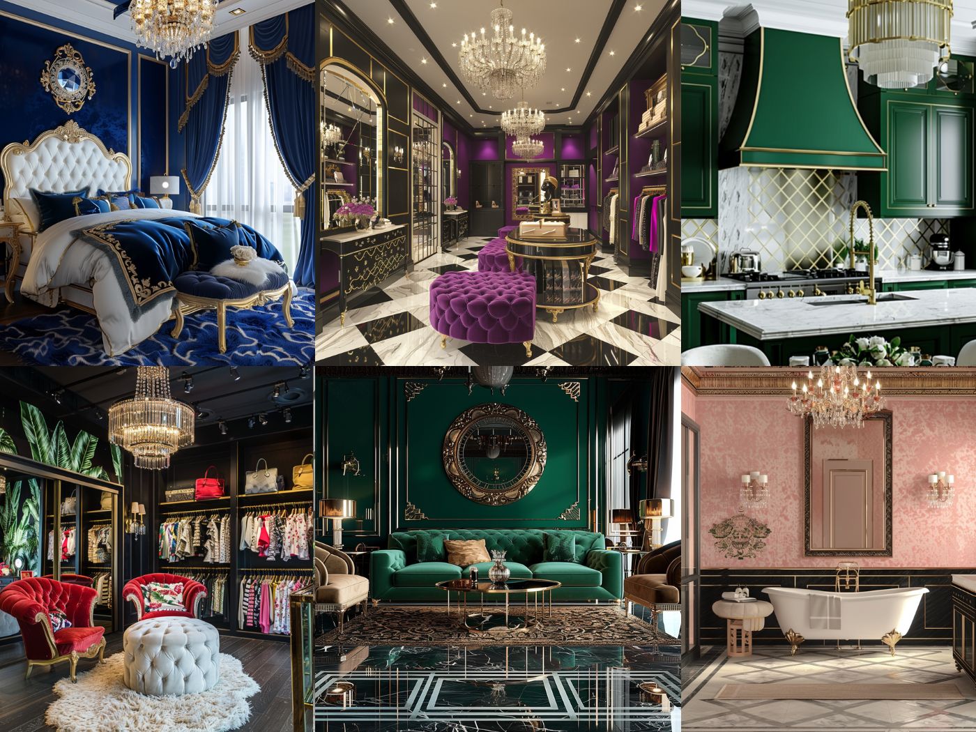 18 Hollywood Regency Interior Design Ideas: Tips for Modern Homes with ...