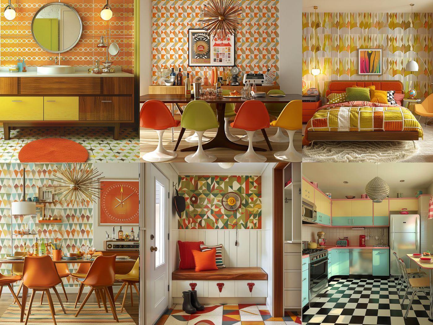 10 Retro Interior Design Ideas: Transform Your Home with Vintage Style ...