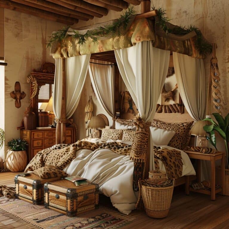 15 Safari Interior Design Ideas: Creating an Elegant and Natural ...
