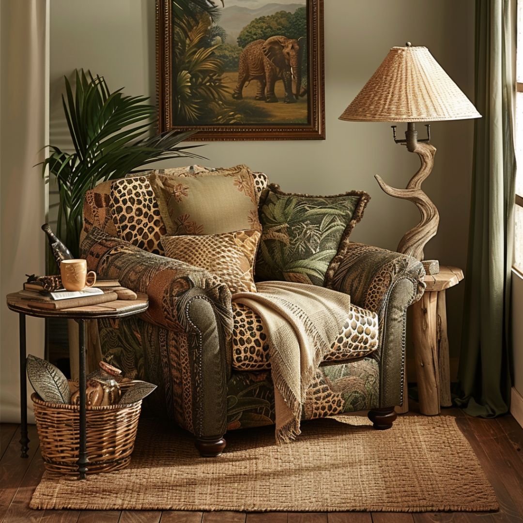 15 Safari Interior Design Ideas: Creating an Elegant and Natural ...