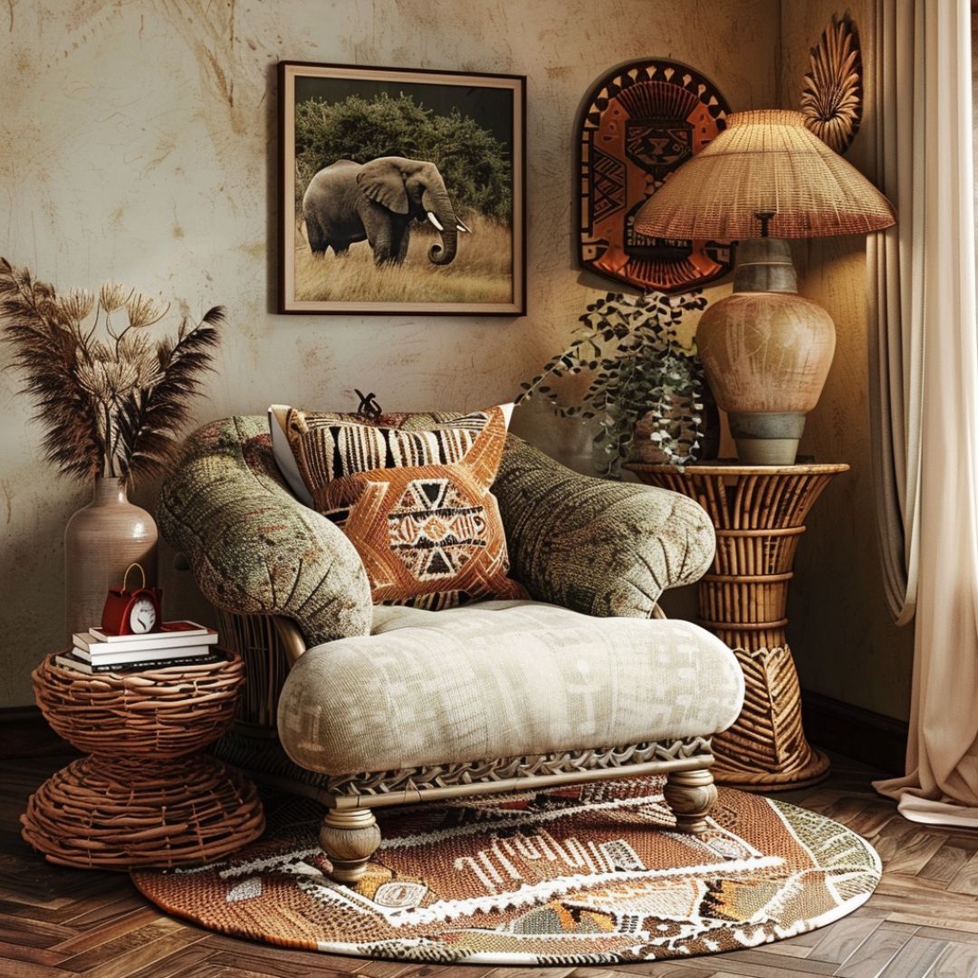 15 Safari Interior Design Ideas: Creating an Elegant and Natural ...
