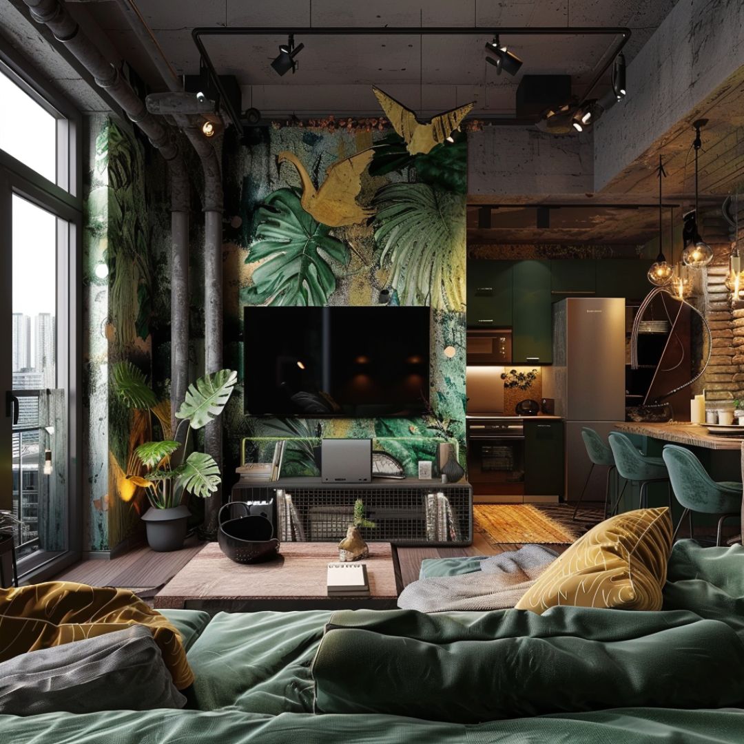 14 Urban Jungle Interior Design Ideas: Transform Your Home with Greenery and Natural Elements ...