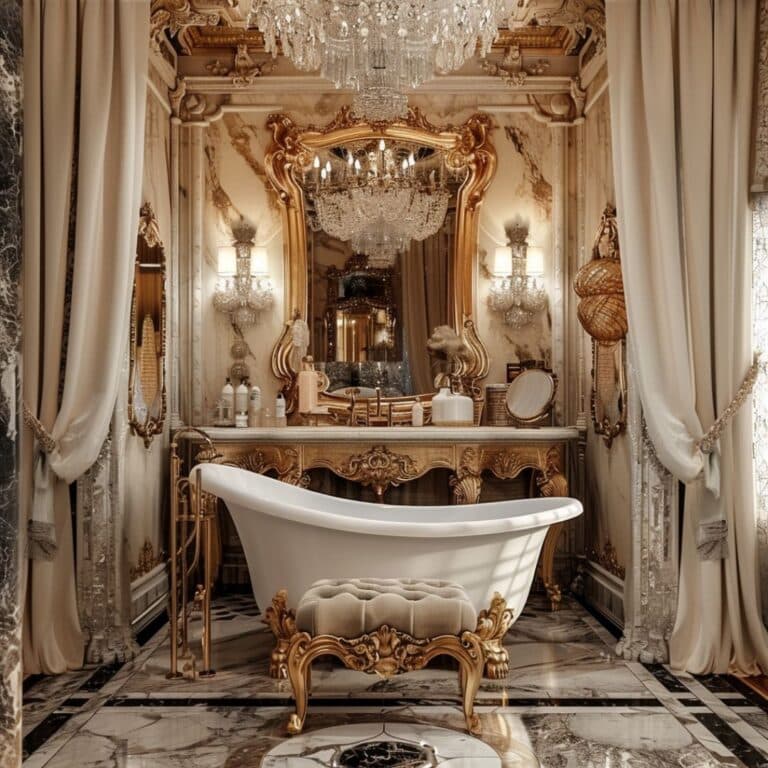 13 Baroque Interior Design Ideas: Blend Opulence with Modern Elegance in Your Home Decor | Florgeous