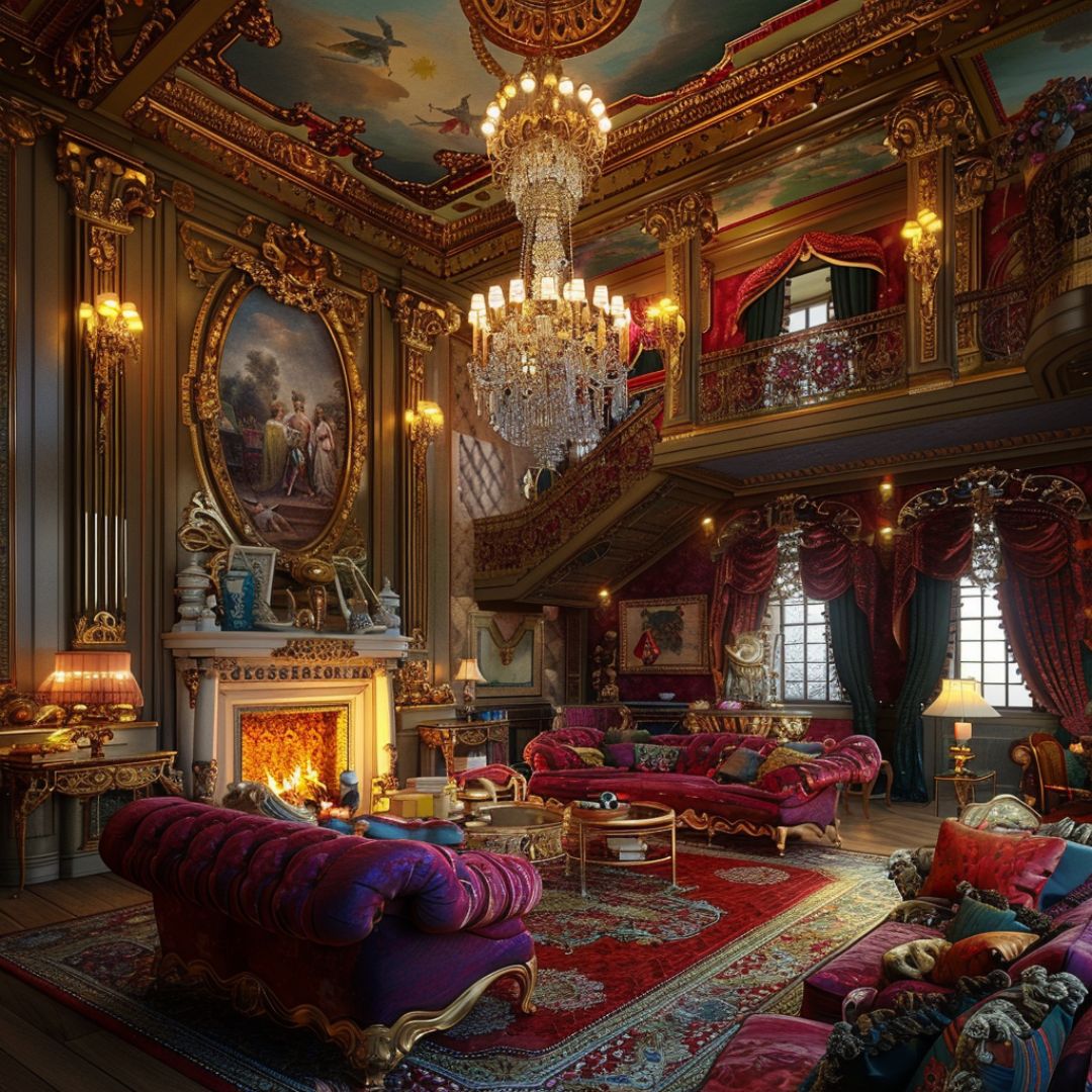 13 Baroque Interior Design Ideas: Blend Opulence with Modern Elegance ...