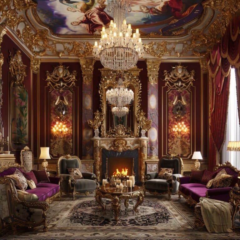 13 Baroque Interior Design Ideas: Blend Opulence with Modern Elegance ...