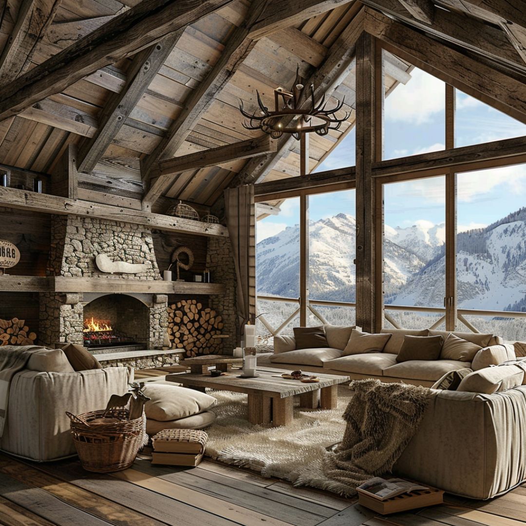 14 Chalet Interior Design Ideas: Blending Rustic Charm and Modern ...