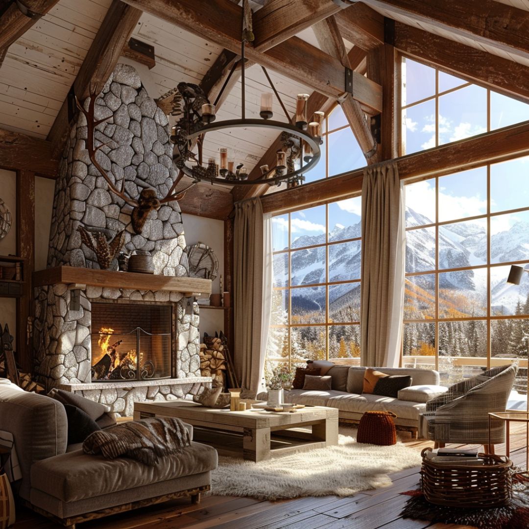 14 Chalet Interior Design Ideas: Blending Rustic Charm and Modern ...