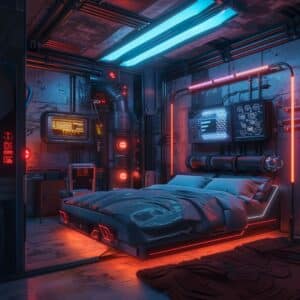 12 Cyberpunk Interior Design Ideas: Transform Your Space with ...