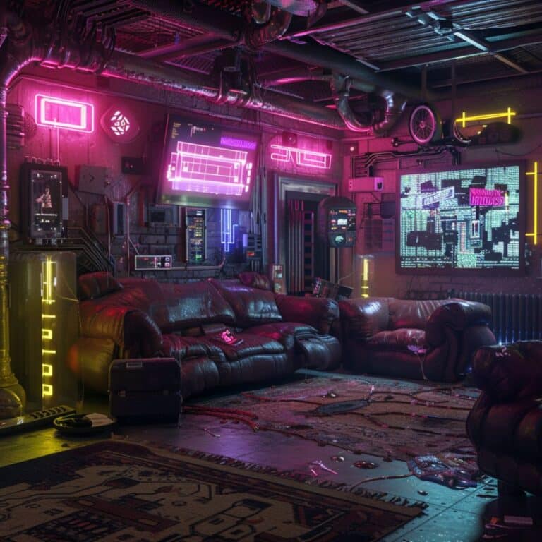12 Cyberpunk Interior Design Ideas: Transform Your Space with ...