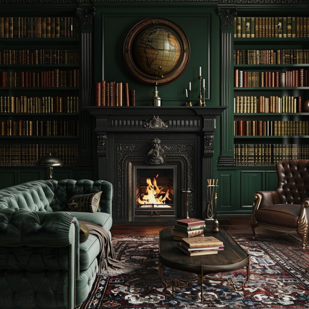 Top 18 Dark Academia Interior Design Ideas: Elevate Your Home with ...