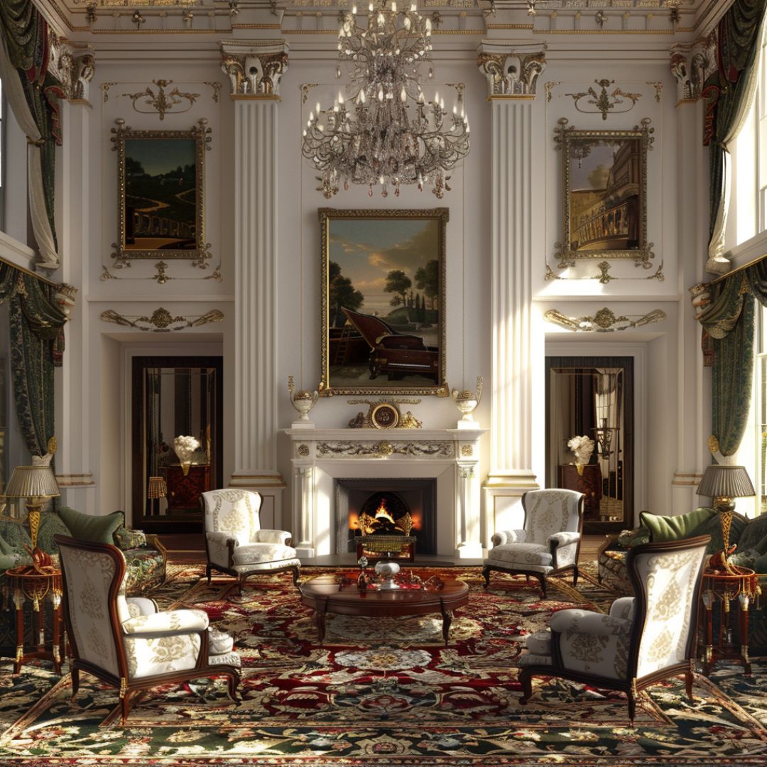 15 Empire Interior Design Ideas: Elevate Your Home with Classic French ...