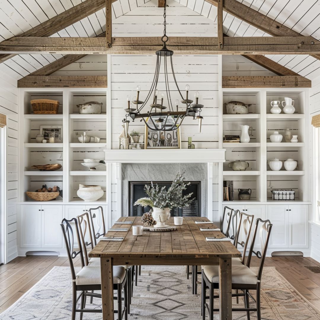 20 Farmhouse Interior Design Ideas: Blending Rustic Charm with Modern ...