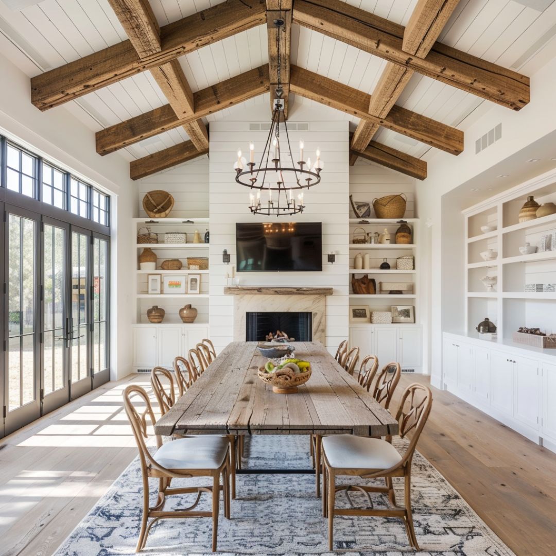 20 Farmhouse Interior Design Ideas: Blending Rustic Charm with Modern ...