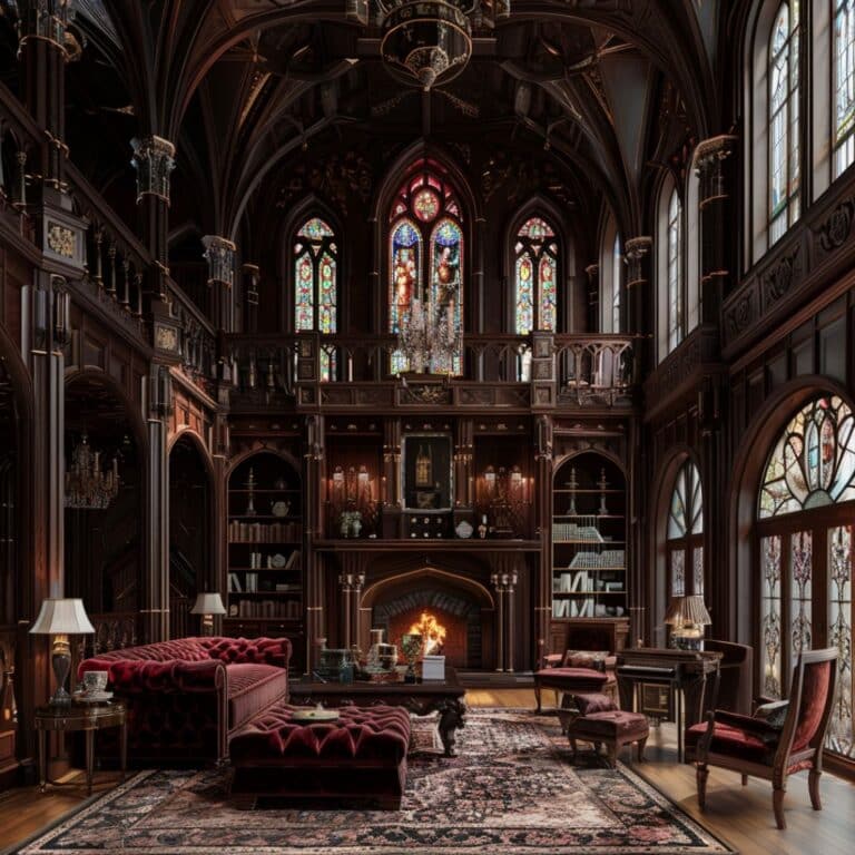 14 Neo-Gothic Interior Design Ideas: History, Key Features, and Modern ...