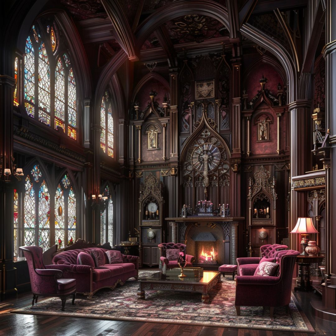 14 Neo-Gothic Interior Design Ideas: History, Key Features, and Modern ...