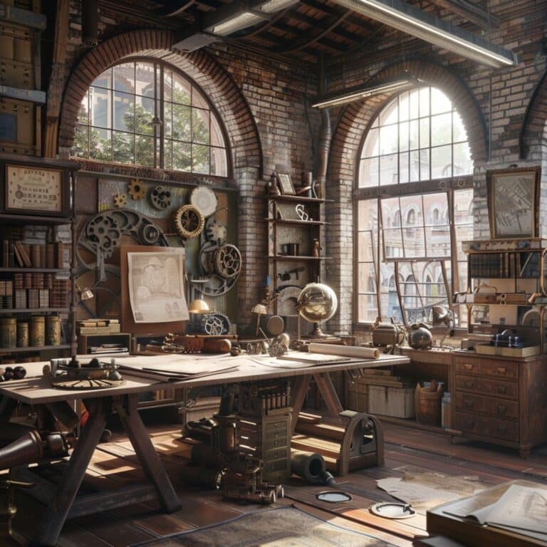 14 Steampunk Interior Design Ideas: Achieve Victorian Elegance with ...