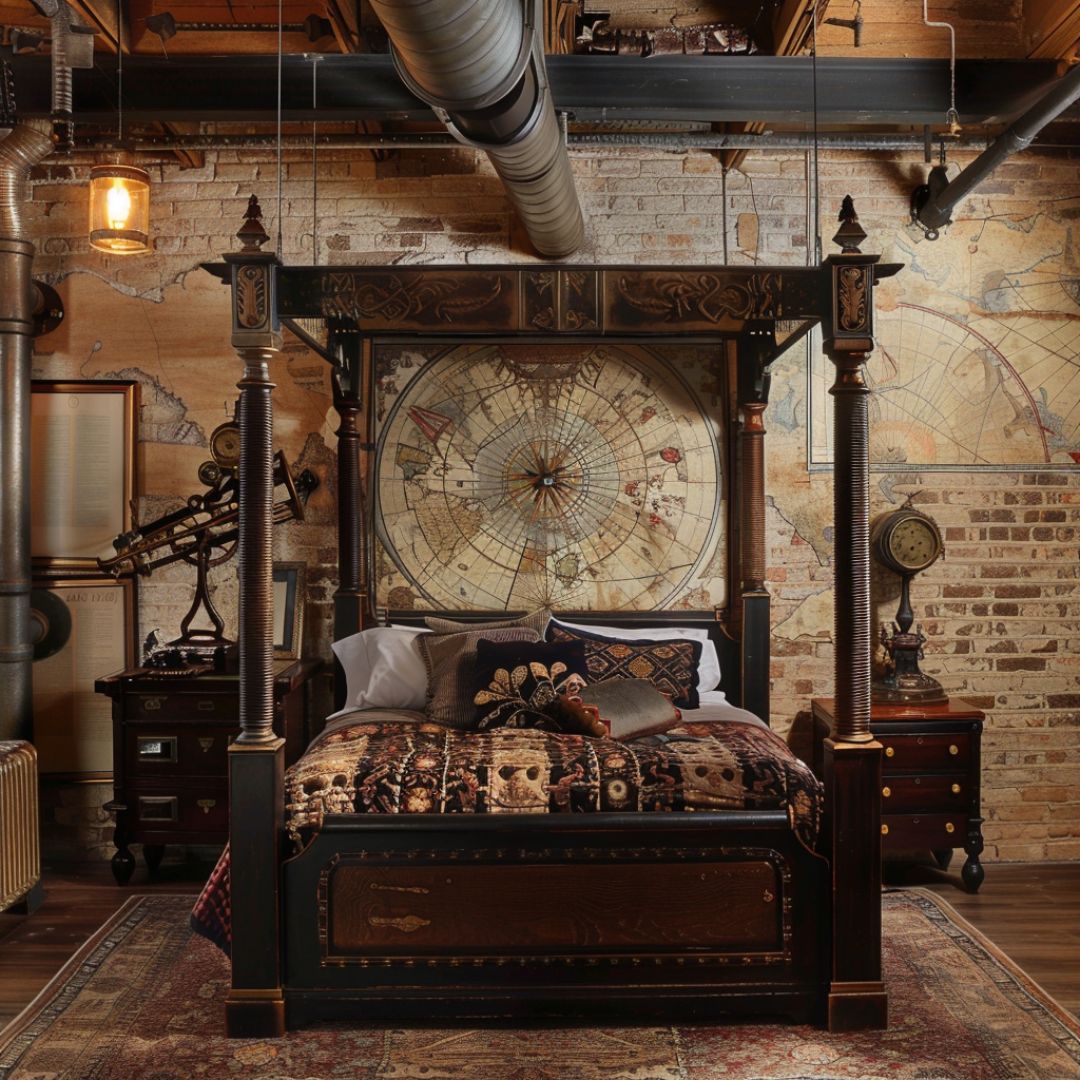 14 Steampunk Interior Design Ideas: Achieve Victorian Elegance with ...