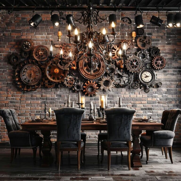 14 Steampunk Interior Design Ideas: Achieve Victorian Elegance with ...