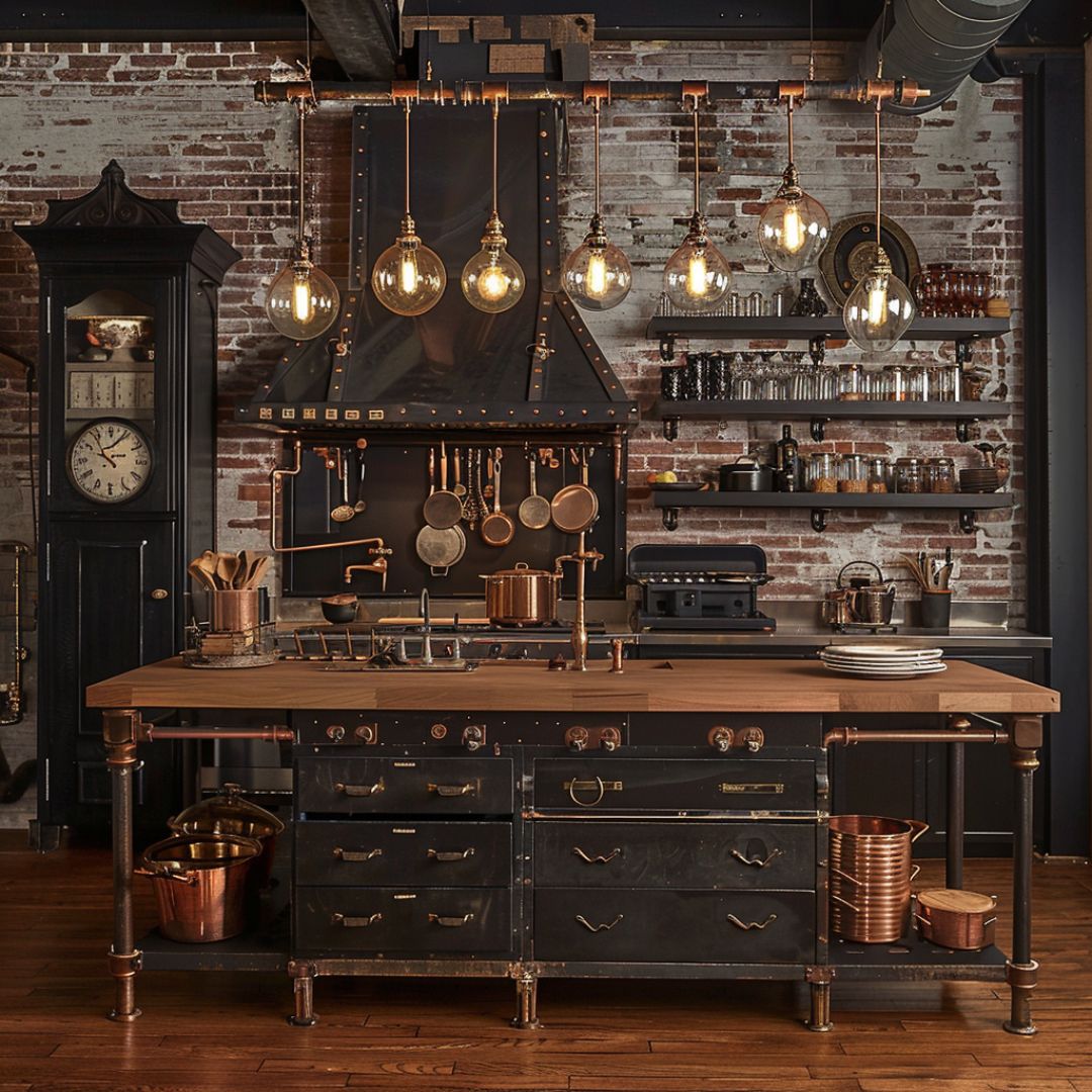 14 Steampunk Interior Design Ideas: Achieve Victorian Elegance with ...