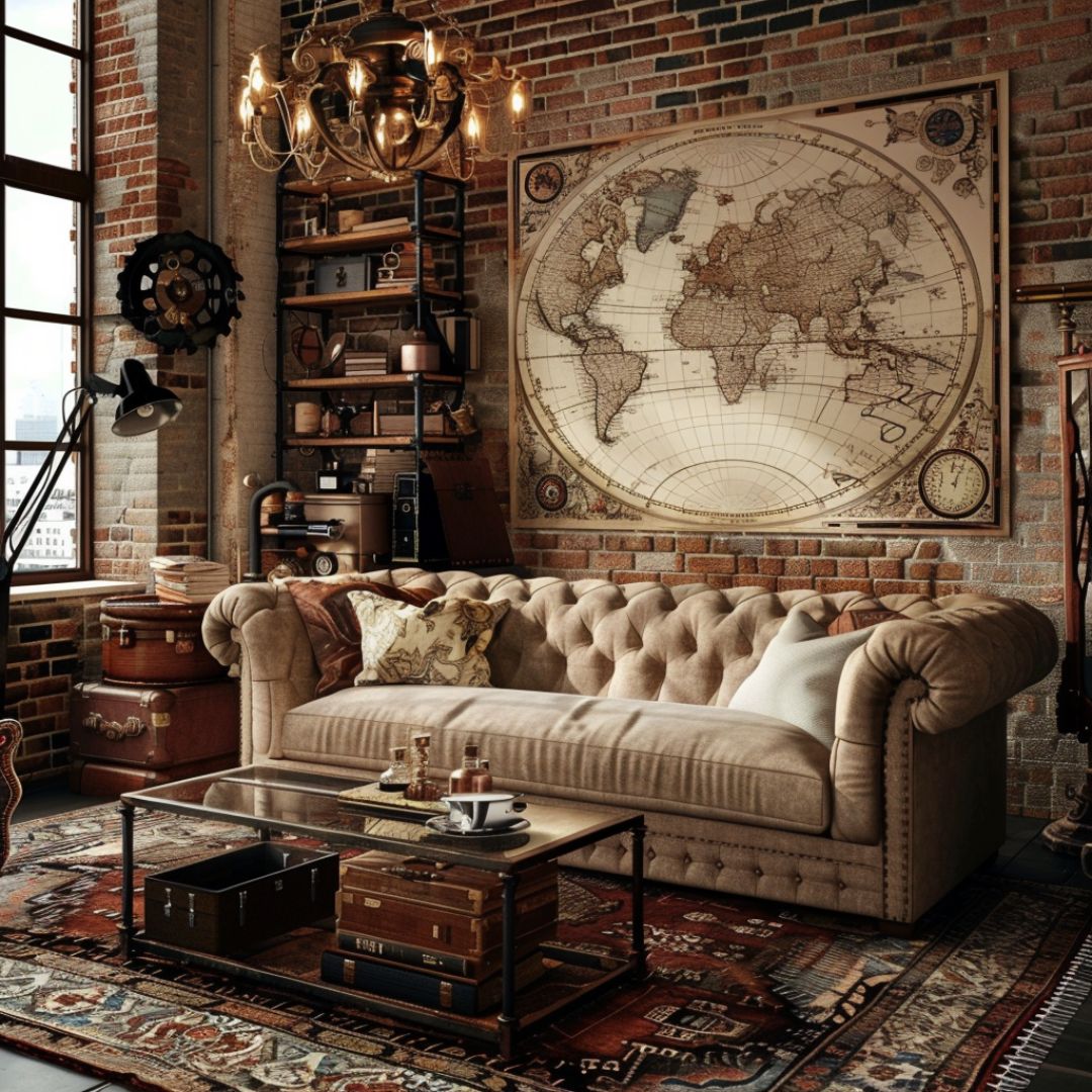 14 Steampunk Interior Design Ideas: Achieve Victorian Elegance with ...