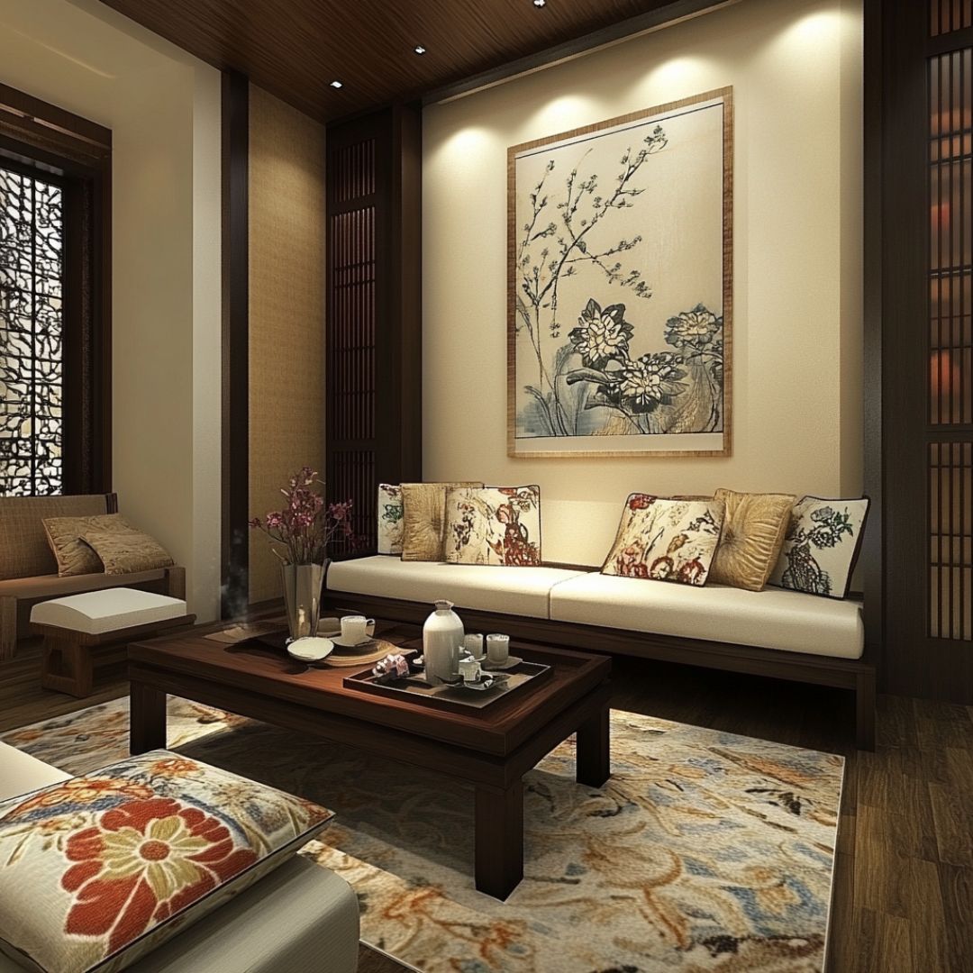 10 Asian Living Room Ideas: Transform Your Space into a Tranquil Oasis ...