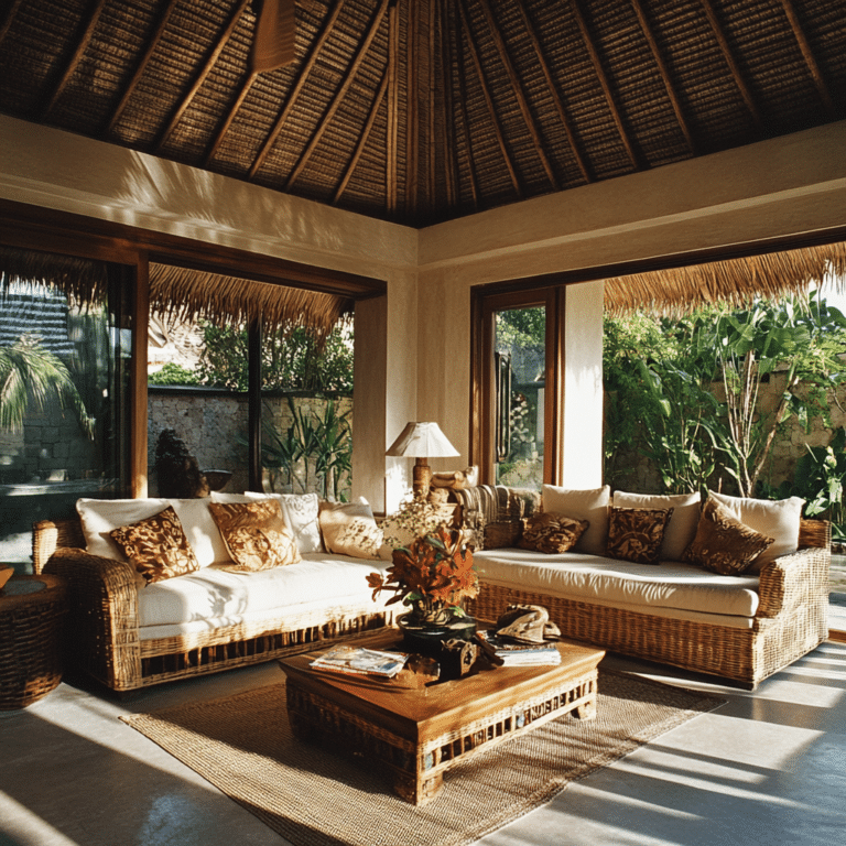 10 Bali Living Room Ideas: Creating a Serene Tropical Retreat with ...