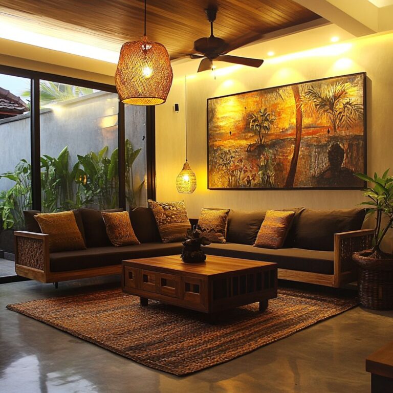 10 Bali Living Room Ideas: Creating a Serene Tropical Retreat with ...