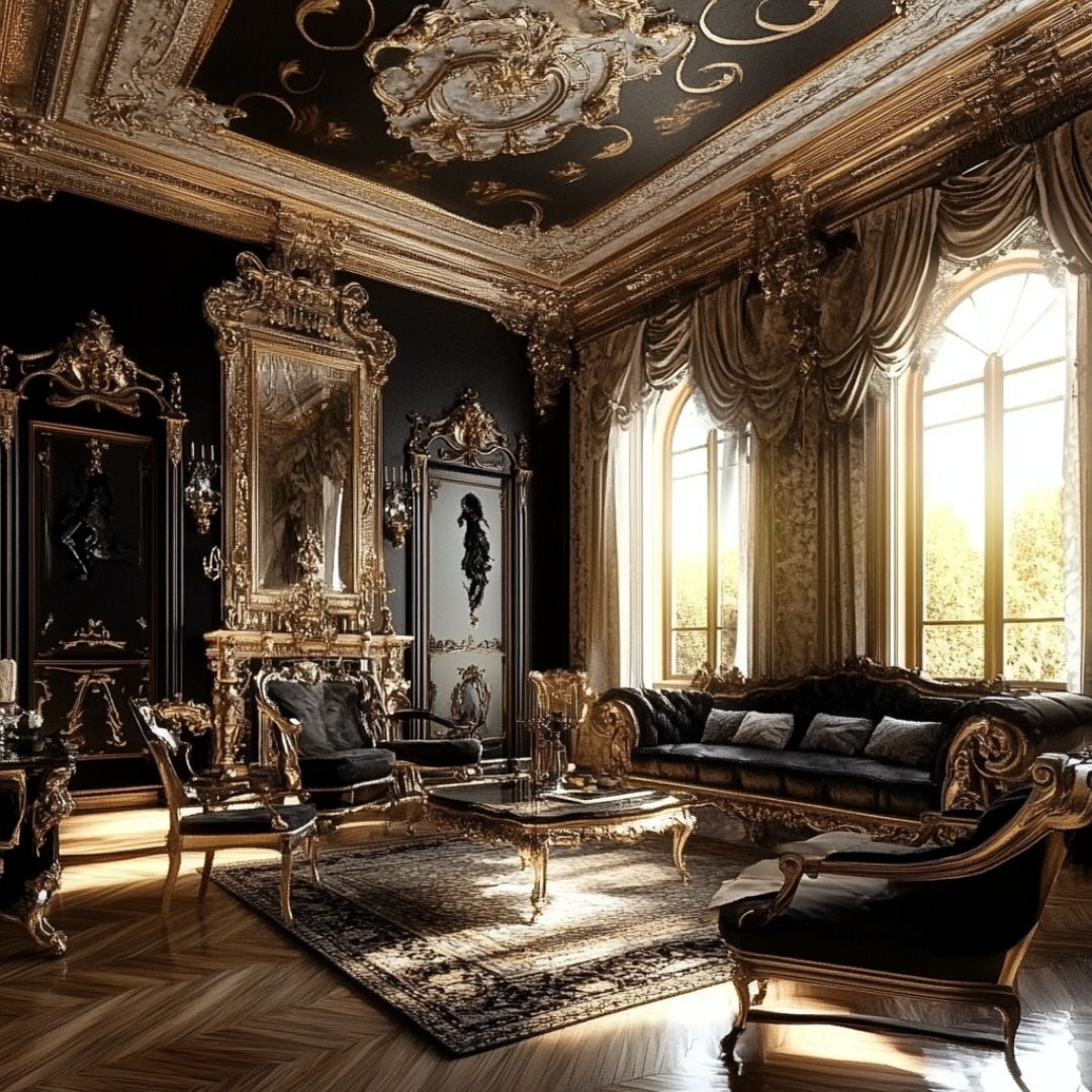 10 Baroque Living Room Ideas: Create an Elegant and Opulent Space with ...