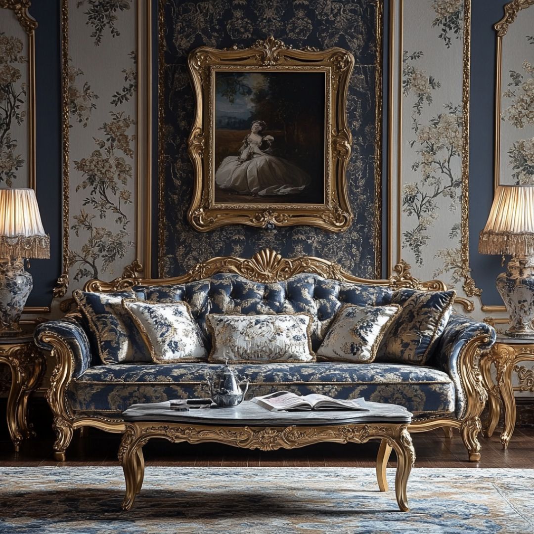 10 Baroque Living Room Ideas: Create an Elegant and Opulent Space with ...