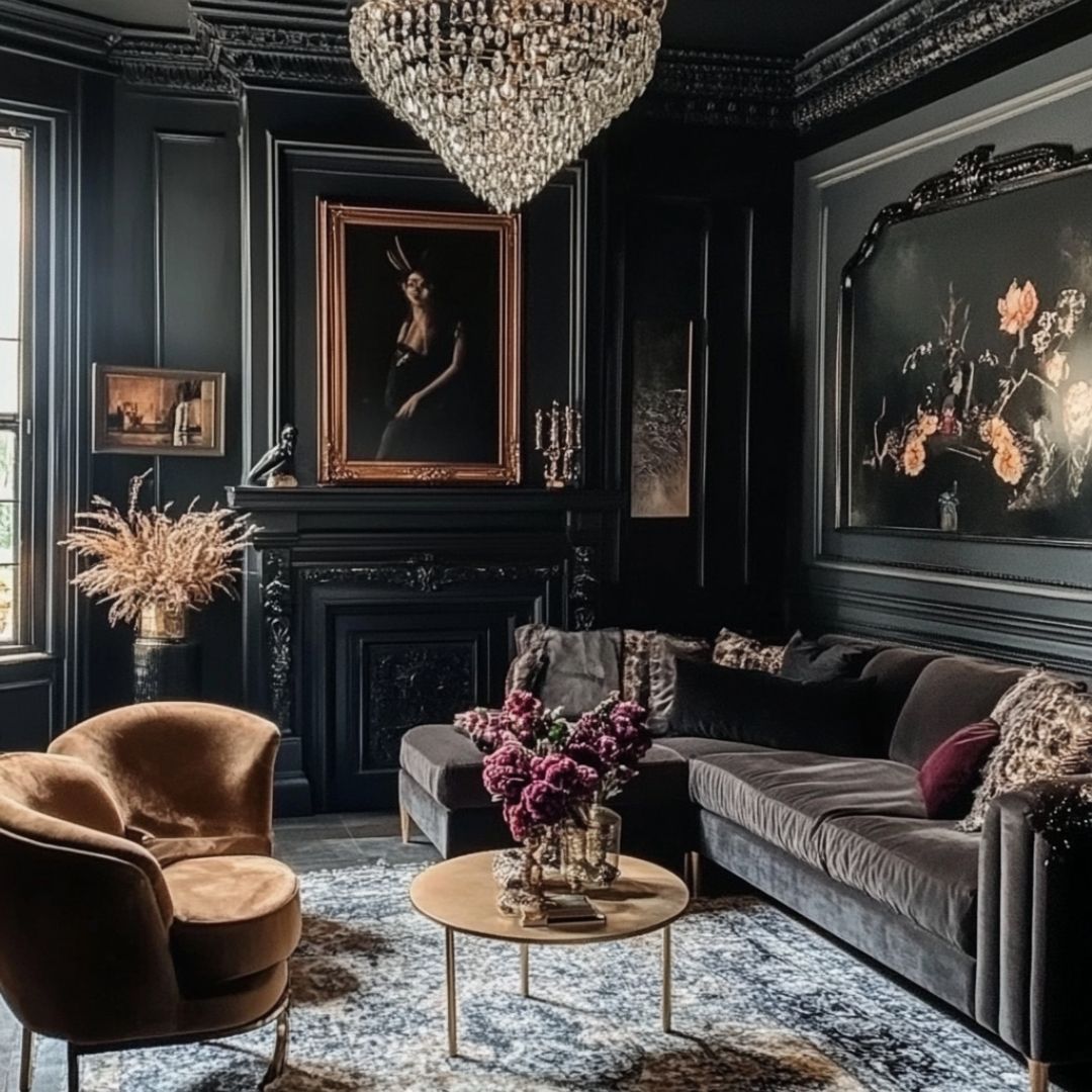 10 Glam Living Room Ideas: Transform Your Space with Luxurious Colors ...