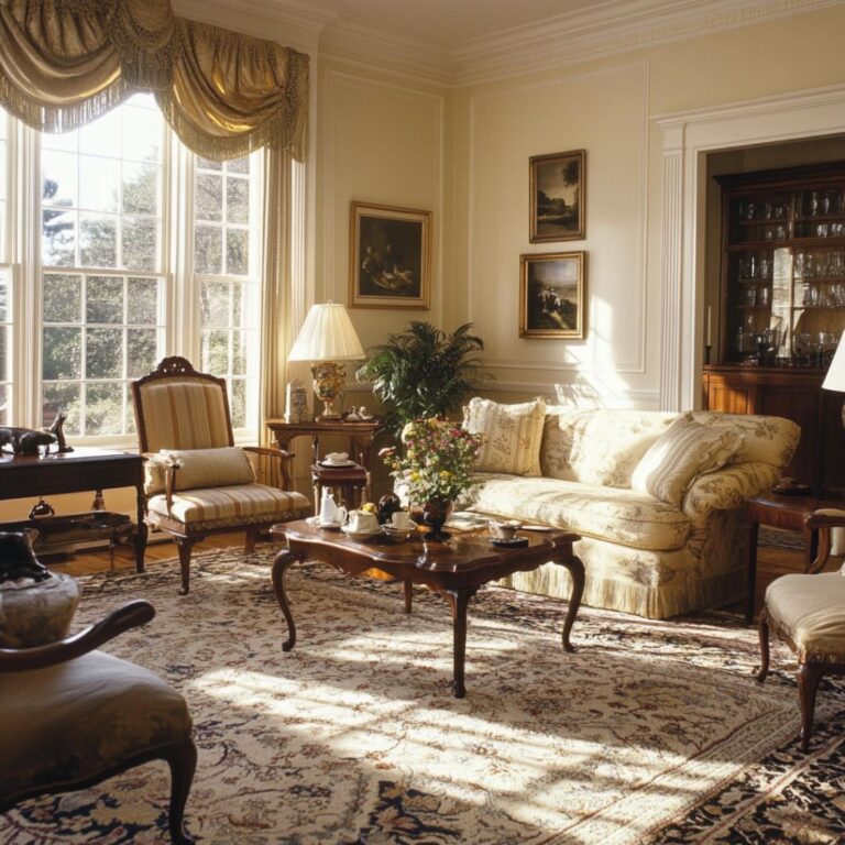 11 Colonial Living Room Ideas: Create a Cozy and Elegant Space with ...