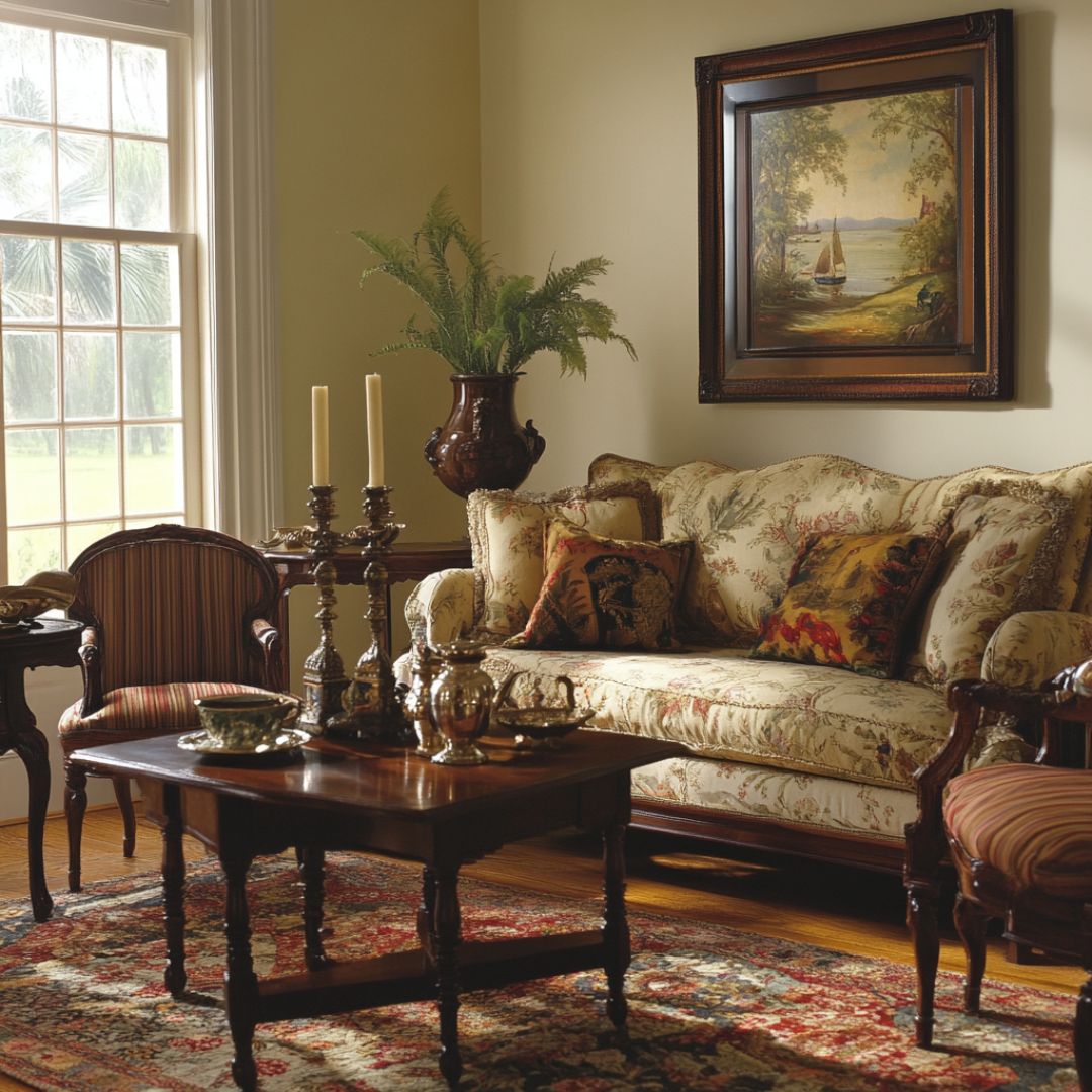 11 Colonial Living Room Ideas: Create a Cozy and Elegant Space with Timeless Decor | Florgeous