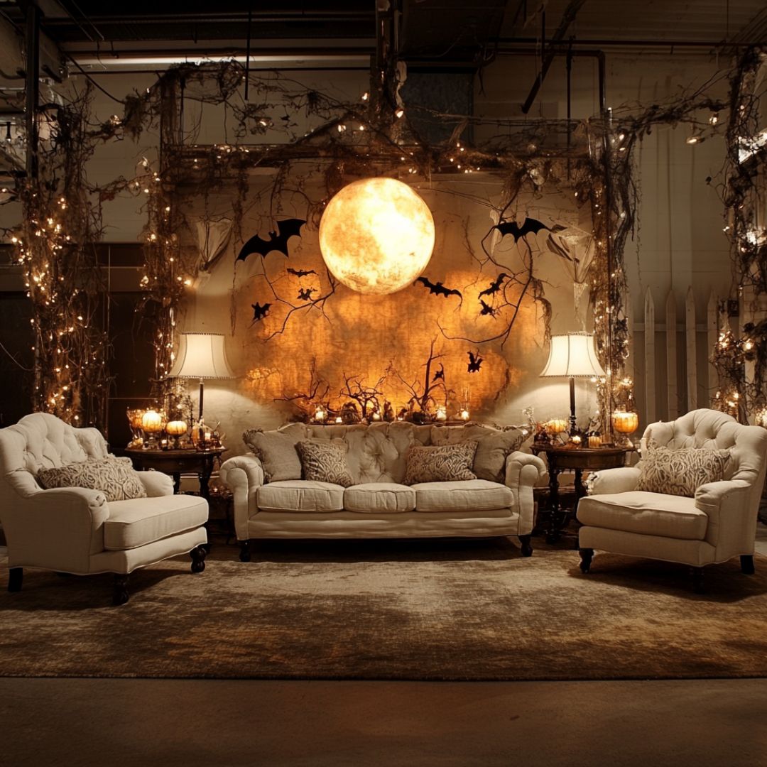 10 Halloween Living Room Ideas: Creative Decor Themes for a Spooky Yet ...
