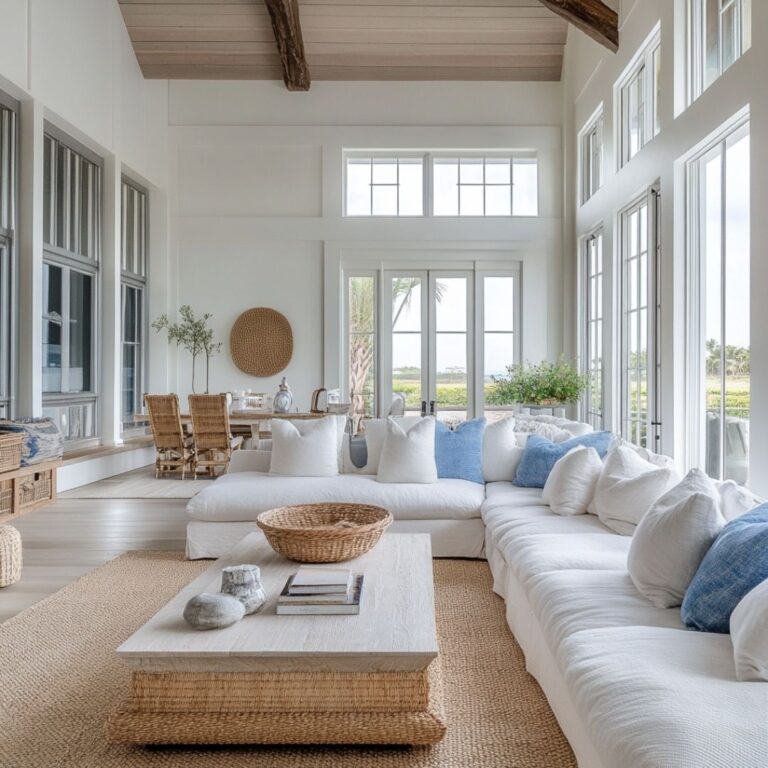 11 Coastal Modern Living Room Ideas: Create a Serene Beach-Inspired Space at Home | Florgeous