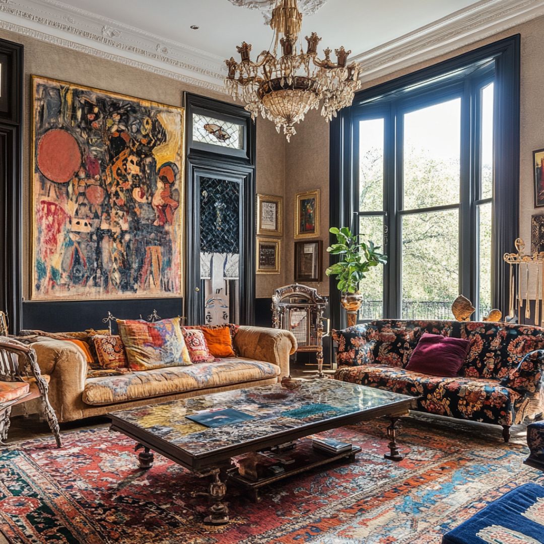 12 Eclectic Living Room Ideas: Transform Your Space with Color, Texture ...