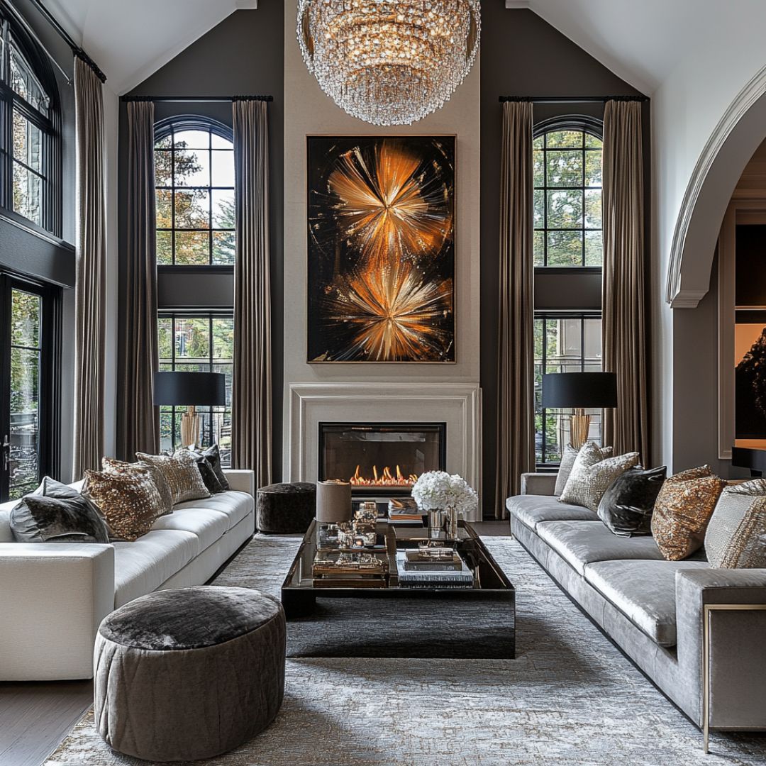 10 Glam Living Room Ideas: Transform Your Space with Luxurious Colors and Textures | Florgeous