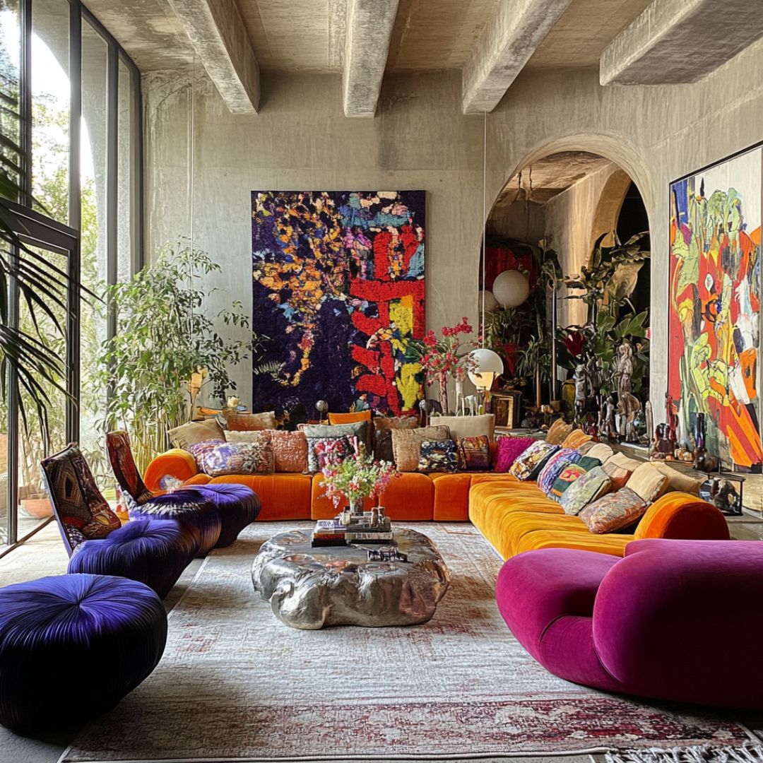 10 Maximalist Living Room Ideas: Transform Your Space with Bold Colors ...