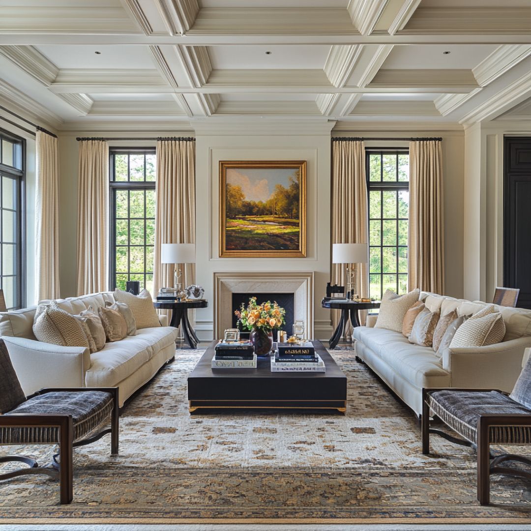 12 Transitional Living Room Ideas: Blend Modern Comfort with Timeless Style | Florgeous