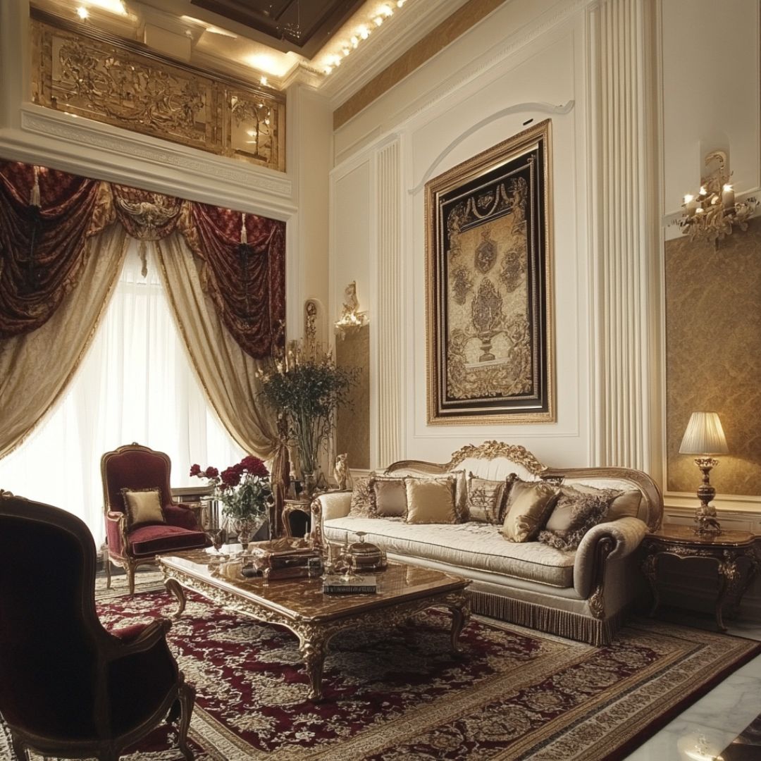 10 Baroque Living Room Ideas: Create an Elegant and Opulent Space with ...